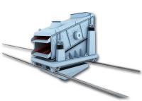 China Sugar Starch Salt Circular Motion Vibrating Screen Carbon Steel for sale