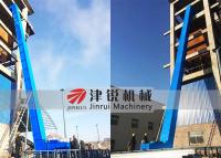 China Silica Sand Enclosed Belt Conveyor 60 Degree Angle Adjustable Drive Pulley for sale