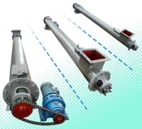 China Carbon Steel Tubular Screw Conveyor , Horizontal Screw Conveyor Adjustable Speed for sale
