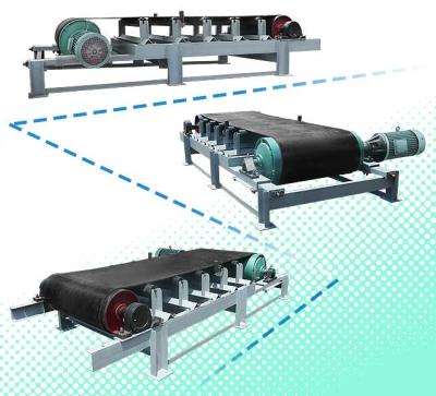 China Orbit Round Reversible Belt Conveyor Firm Structure Lightweight Portable Efficient for sale