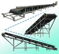China Mining Industrial Conveyor Belts , Soil Conveyor Belt Flexible Improved Material Transfer for sale