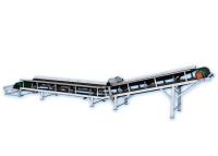 China Logistics Aggregate Inclined Belt Conveyor Transportation Machinery Various Size for sale