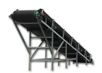 China Carbon Steel Coal Rubber Conveyor Belt System Condition New Horizontally for sale