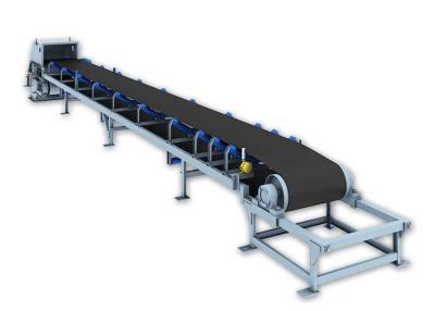 China 800mm Width Troughed Belt Conveyor Outdoor Application Continuous Stream for sale