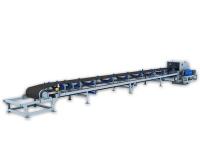China 800mm Width Troughed Belt Conveyor Outdoor Application Continuous Stream for sale