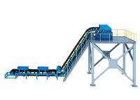 China Lifting Corrugated Sidewall Belt Conveyor Condition New For Mining Coal Cement for sale