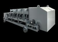 China Space Saving Reversible Belt Conveyor Trough Type Carrier Roller Long Durability for sale