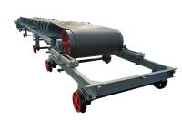 China 1200mm Reversible Belt Conveyor Double Unloading for sale