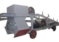 China Coal Orbital Belt Conveyor Machine With Trough Carrier Roller for sale