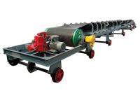 China Walking Wheel On Orbital Moving Reversible Belt Conveyor for sale