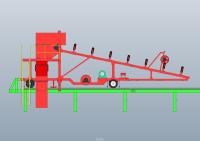 China Double Driving Unloading 2.2KW Belt Conveyor Machine for sale