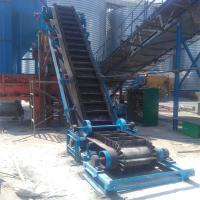 China Large Angle Heavy Duty Cleated 650mm Sidewall Belt Conveyor for sale