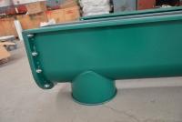 China Hanger Bearing Bulk Material 62.5m3/H U Trough Screw Conveyor for sale