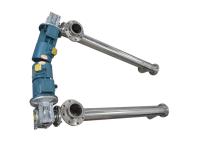 China Stainless Steel Pipe Horizontal Screw Conveyor Auger Screw Feeder for sale