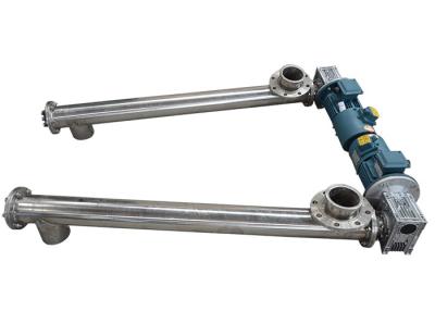 China 60 Degree 53TPH Tublar Screw Conveyor With Stainless Steel for sale