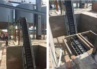 China Vertical Lifting Width 500mm Cleated Sidewall Belt Conveyor Powder Belt Conveyors for sale