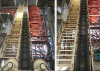China Vertical Lifting 650mm Corrugated Sidewall Belt Conveyor Convenient Maintenance for sale