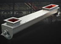 China Customized 45 Degree 110TPH Incline Screw Conveyor For Cement for sale