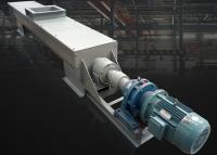 China Conveying Powder Mterial U Trough Horizontal Screw Conveyor Adjustable Speed for sale