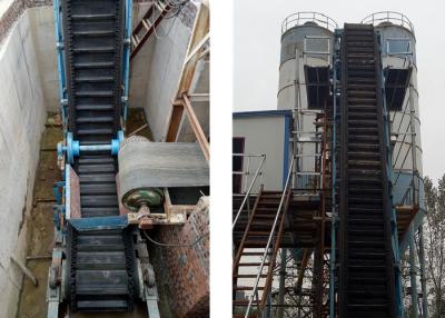 China Corrugated Baffle 800mm Large Inclination Angle Belt Conveyor Z type for sale