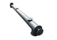 China 219mm Diameter Seamless Pipe Auger Screw Conveyor With Hanger Bearing for sale