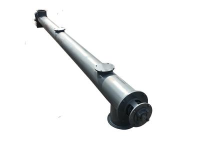 China 219mm Diameter Seamless Pipe Auger Screw Conveyor With Hanger Bearing for sale