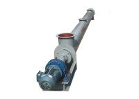 China 219mm Diameter Seamless Pipe Auger Screw Conveyor With Hanger Bearing for sale
