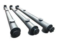 China Carbon Steel Spiral Screw Conveyor 175-300 R/Min Adjustable Speed for sale
