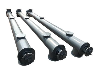 China Carbon Steel Spiral Screw Conveyor 175-300 R/Min Adjustable Speed for sale