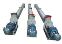 China Carbon Steel Spiral Screw Conveyor 175-300 R/Min Adjustable Speed for sale