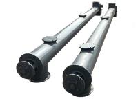China 30 Degree Inclined Angle Pipe Screw Conveyor Adjustable Speed Auger Conveyor for sale
