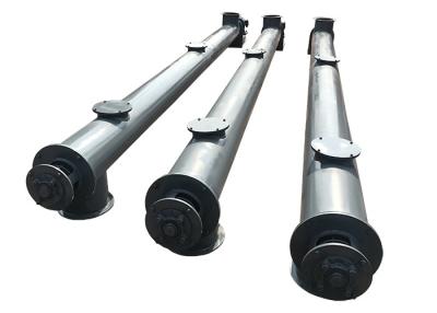 China Smooth Running 20 Inclined Degree Tubular Screw Conveyor Transfer Powder for sale