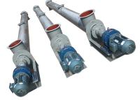 China 45 Degree Inclination Pipe Screw Conveyor For Loading Sand for sale