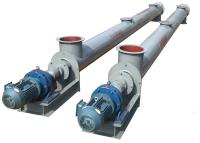 China Vertical Bulk Material Tubular Screw Conveyor Adjustable Speed for sale