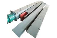 China Machinery Carbon Steel U Trough Screw Conveyor ISO Certificate for sale