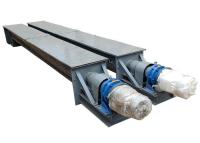 China Iron Ore Pellets U Screw Feeder Conveyor Adjustable Speed Large Capacity 6M Length for sale