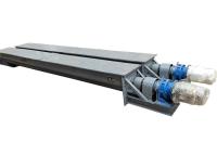 China Wood Chips Dia 315mm U Trough Screw Conveyor for sale