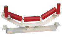 China Conveyor Spare Parts Slotted Roller Grooved Rollers Idler for sale