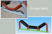 China 133mm 159mm Carrier Conveyor Roller Conveyor Idler Trough Roller for sale