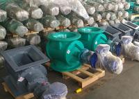 China Flange Rigid Impeller Feeder Square Inlet Outlet Unloading Valve for sale