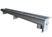 China Conveying Waste Paper Pulp Shaftless Spiral Conveyor 10 Ton Per Hour 5.5kW for sale