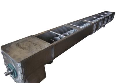 China Large Torque Shaftless U Trough Screw Conveyor Low Energy Consumption for sale