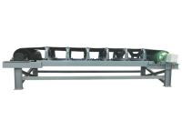China Horizontal Conveyor Belt Machine Ajustable Speed 500MM Width for sale