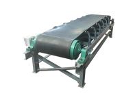 China Horizontal Conveyor Belt Machine Ajustable Speed 500MM Width for sale