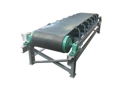 China Horizontal Conveyor Belt Machine Ajustable Speed 500MM Width for sale