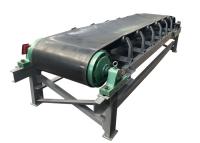 China Carbon Steel Idler Roller Conveyor 60T/H Capacity 650mm Width for sale