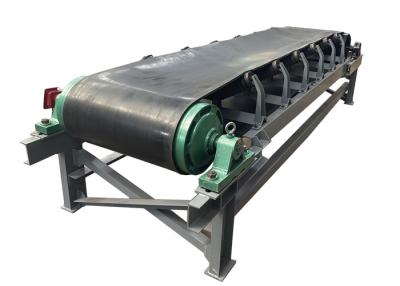 China Carbon Steel Idler Roller Conveyor 60T/H Capacity 650mm Width for sale