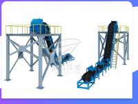 China Inclined Sidewall Stair EP Belt Conveyor Machine Custom Made Height for sale