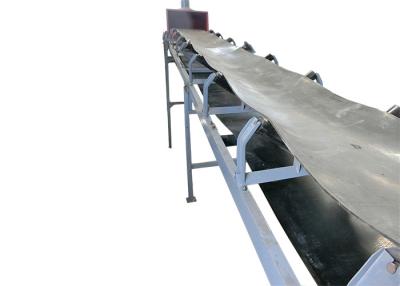 China Trough Idler Roller Conveyor Gray Color 80t/H Adjustable Speed for sale