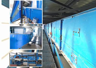 China Z Shape Corrugated Side Wall Belt Conveyor Machine Sealed And Environmental Friendly for sale